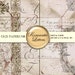 Old Paper Digital Paper Pack Digital Steampunk Digital Scrapbook ...