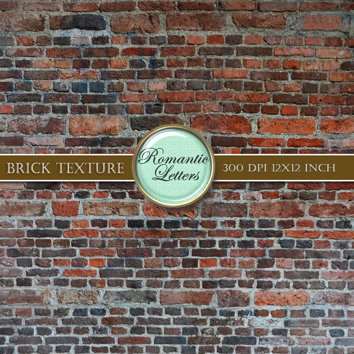 Brick wall digital scrapbook paper pack brick wall texture | Etsy