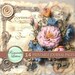 Floral Digital Scrapbook Paper Pack Shabby Chic ROSE Flowers Digital ...