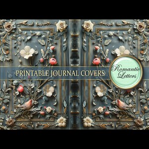 Printable Journal Covers Digital Printable Junk Journal Cover Old Book ...