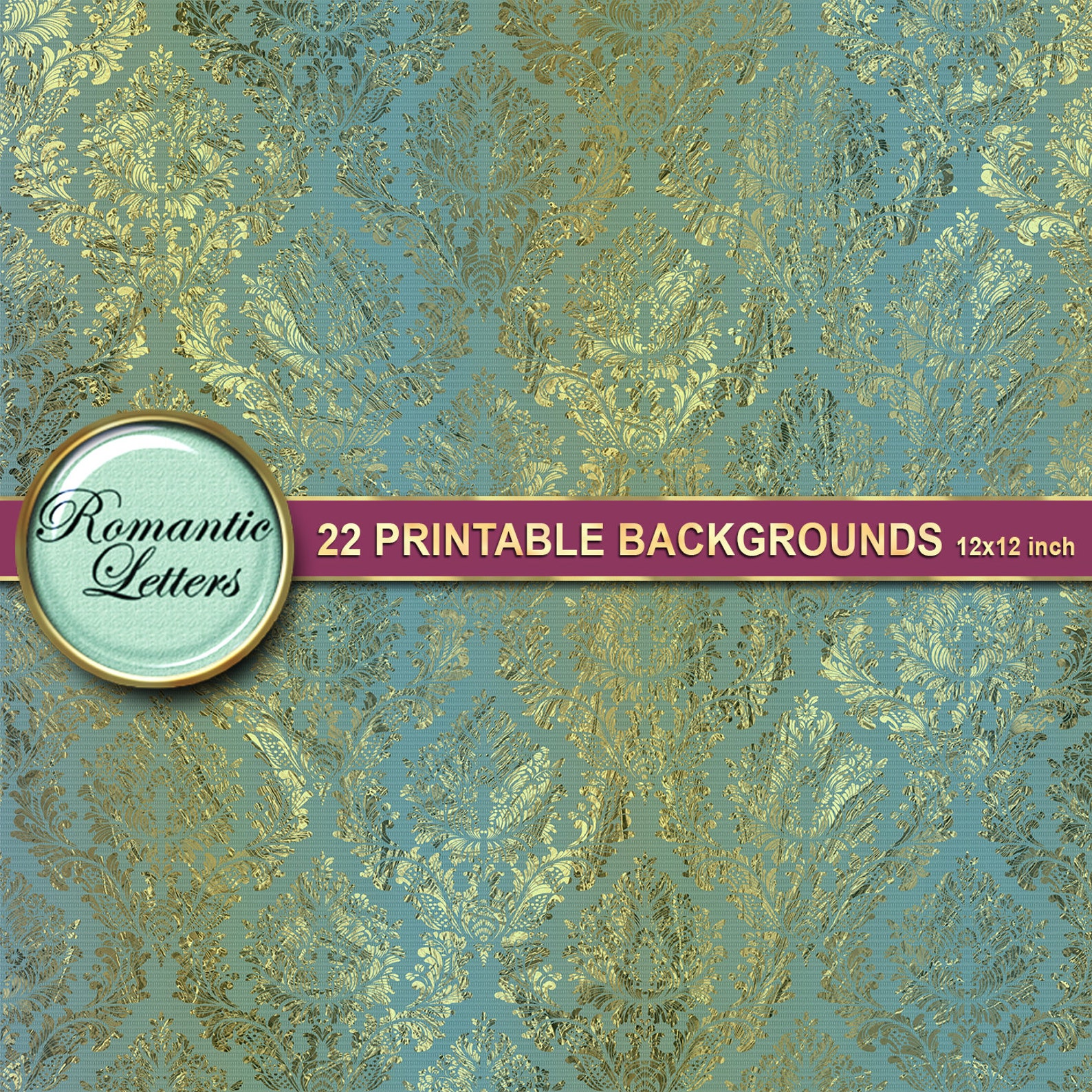 Digital Printable Photography Backdrop Scrapbook Album Background Paper ...