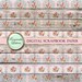 Shabby Chic Digital Scrapbook Paper Pack Pink Floral Digital Printable ...