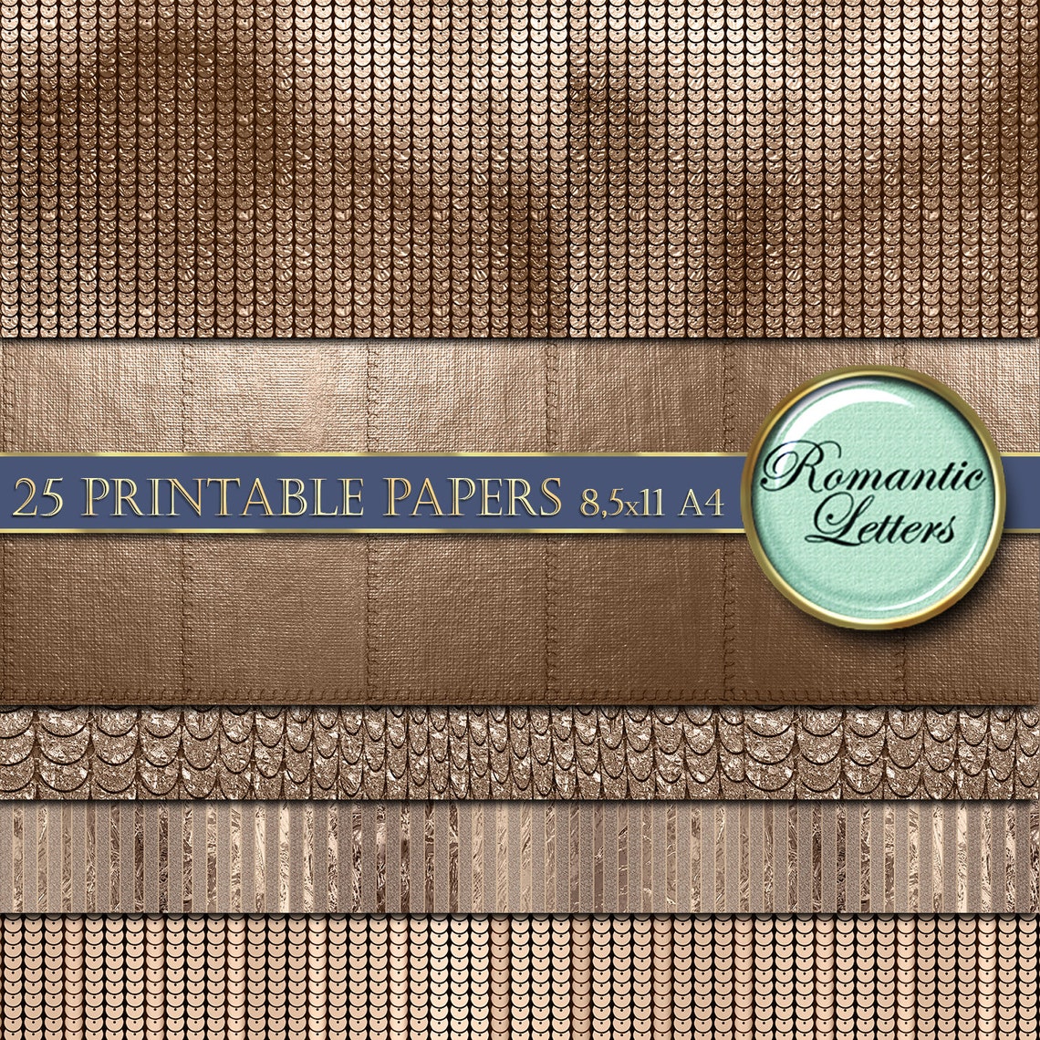 Digital printable scrapbook paper pack printable craft paper | Etsy