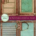 Printable Junk Journal Kit Digital Scrapbook Background Paper Digital ...