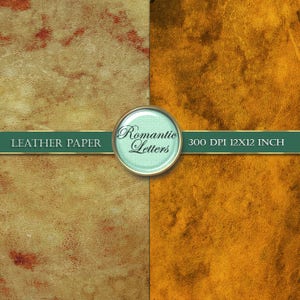 Leather Texture Digital Scrapbook Paper Leather Digital Paper Pack ...