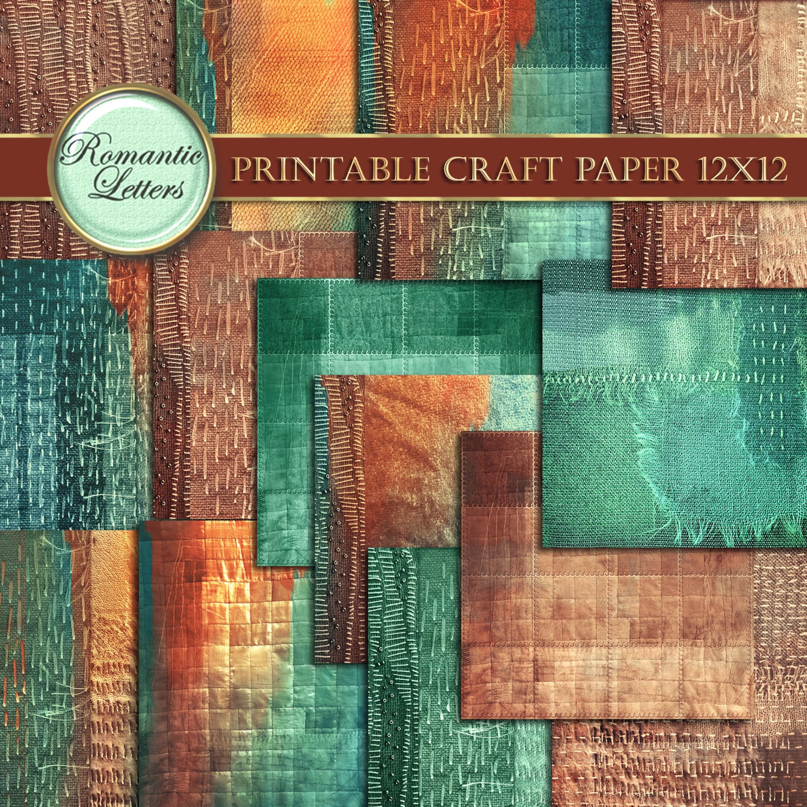 Digital Printable Craft Paper Digital Scrapbook Paper - Etsy