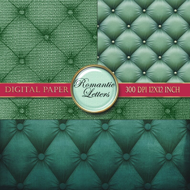 Tufted Digital Paper Pack Scrapbook Background Paper Tufted Backdrop ...