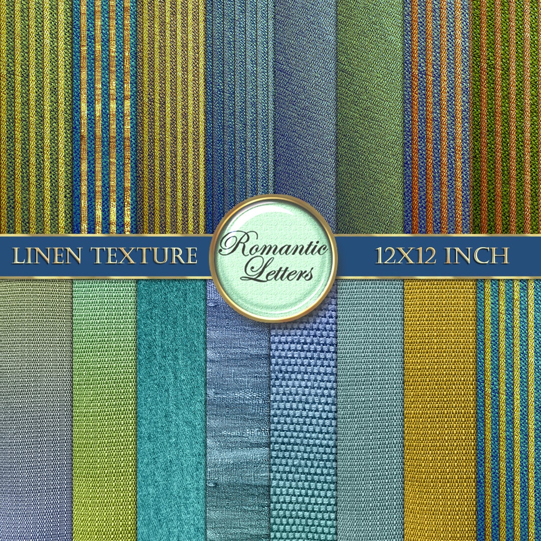 Linen Texture Digital Scrapbook Paper Pack Digital Linen Background ...