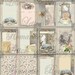 Printable Junk Journal Kit Shabby Chic Digital Scrapbook Paper ...