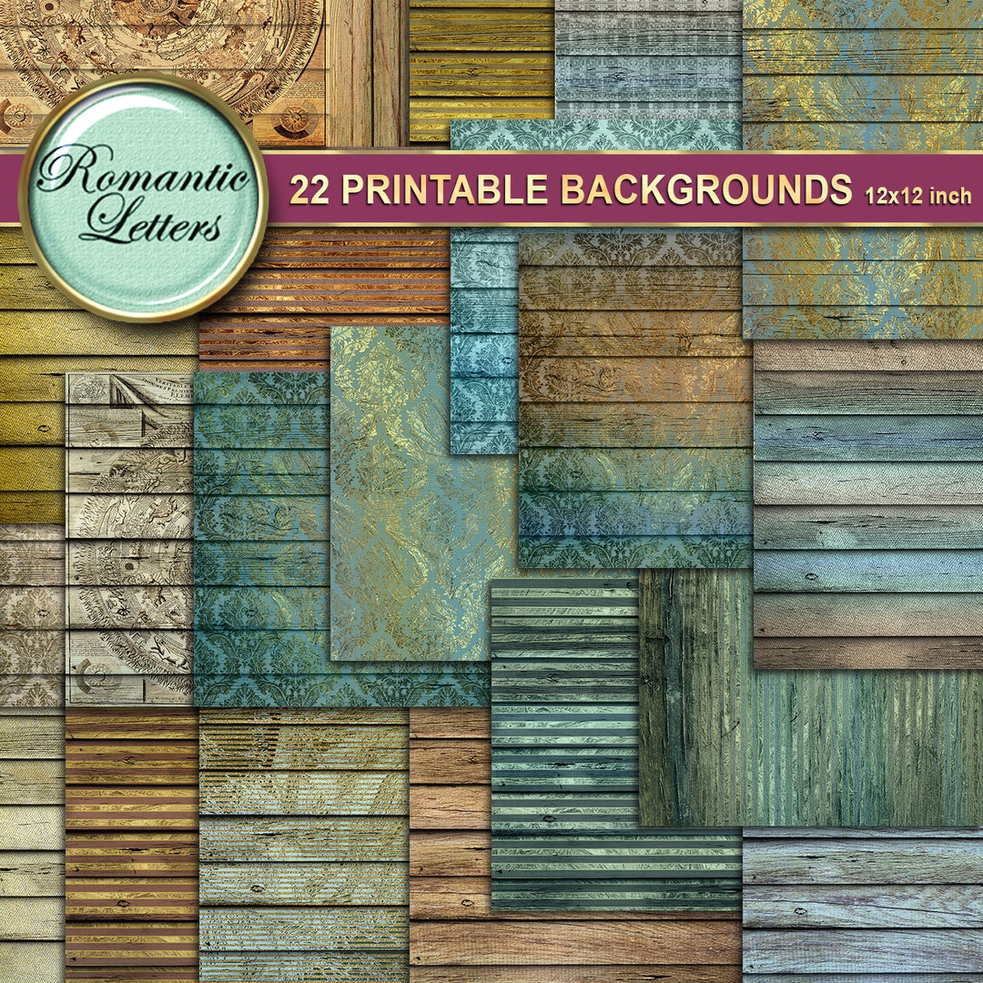 Digital Printable Photography Backdrop Scrapbook Album Background Paper ...
