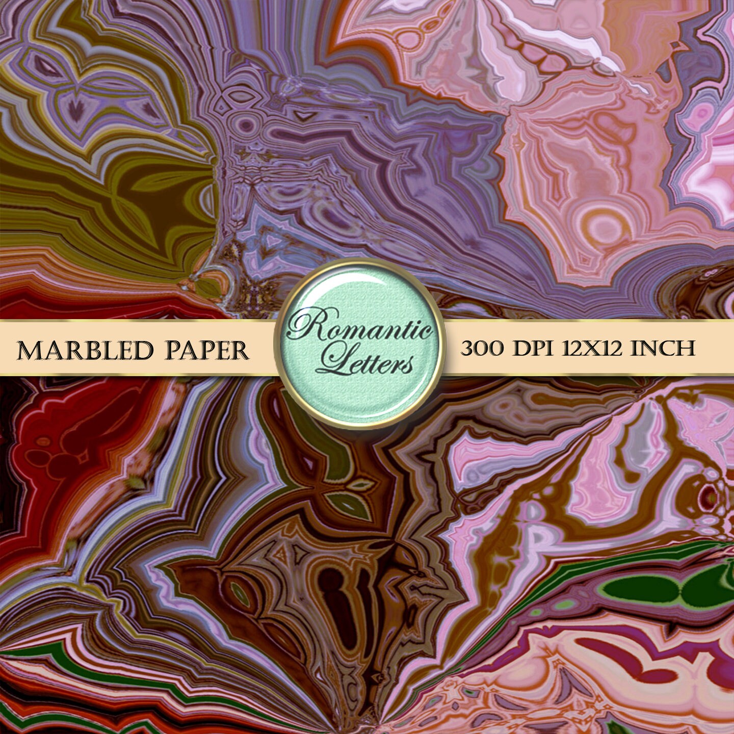 Marbled Digital scrapbook paper pack Red digital papers | Etsy