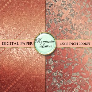 Vintage Digital Paper Pack Scrapbook Album Background Paper Printable ...