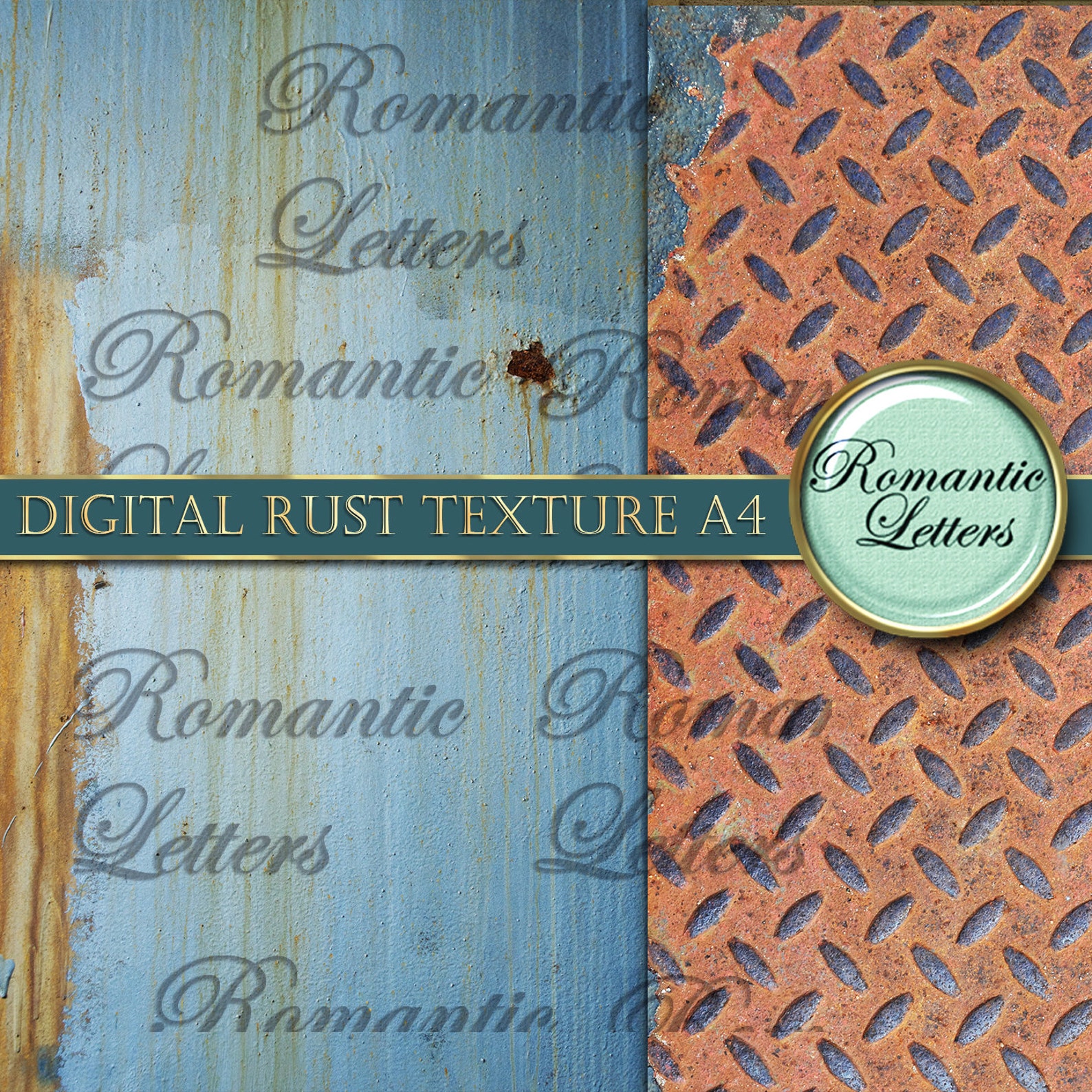 Digitales Papier Pack Rost Textur Grunge digitale Fotografie - Etsy.de