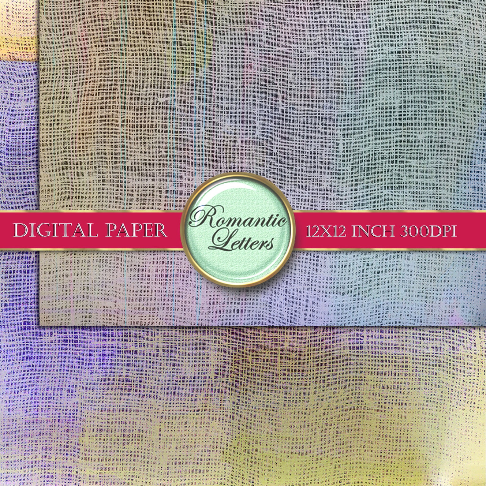 Linen Texture Digital Paper Pack Digital Scrapbook Paper | Etsy