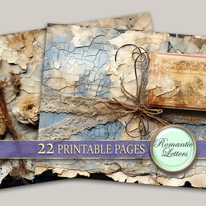 Digital Paper Pack Scrapbook Background Paper Digital Printable Journal ...