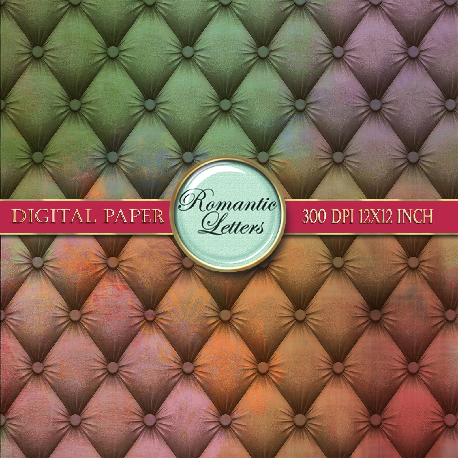 Tufted Digital Paper Pack Scrapbook Background Paper Tufted - Etsy