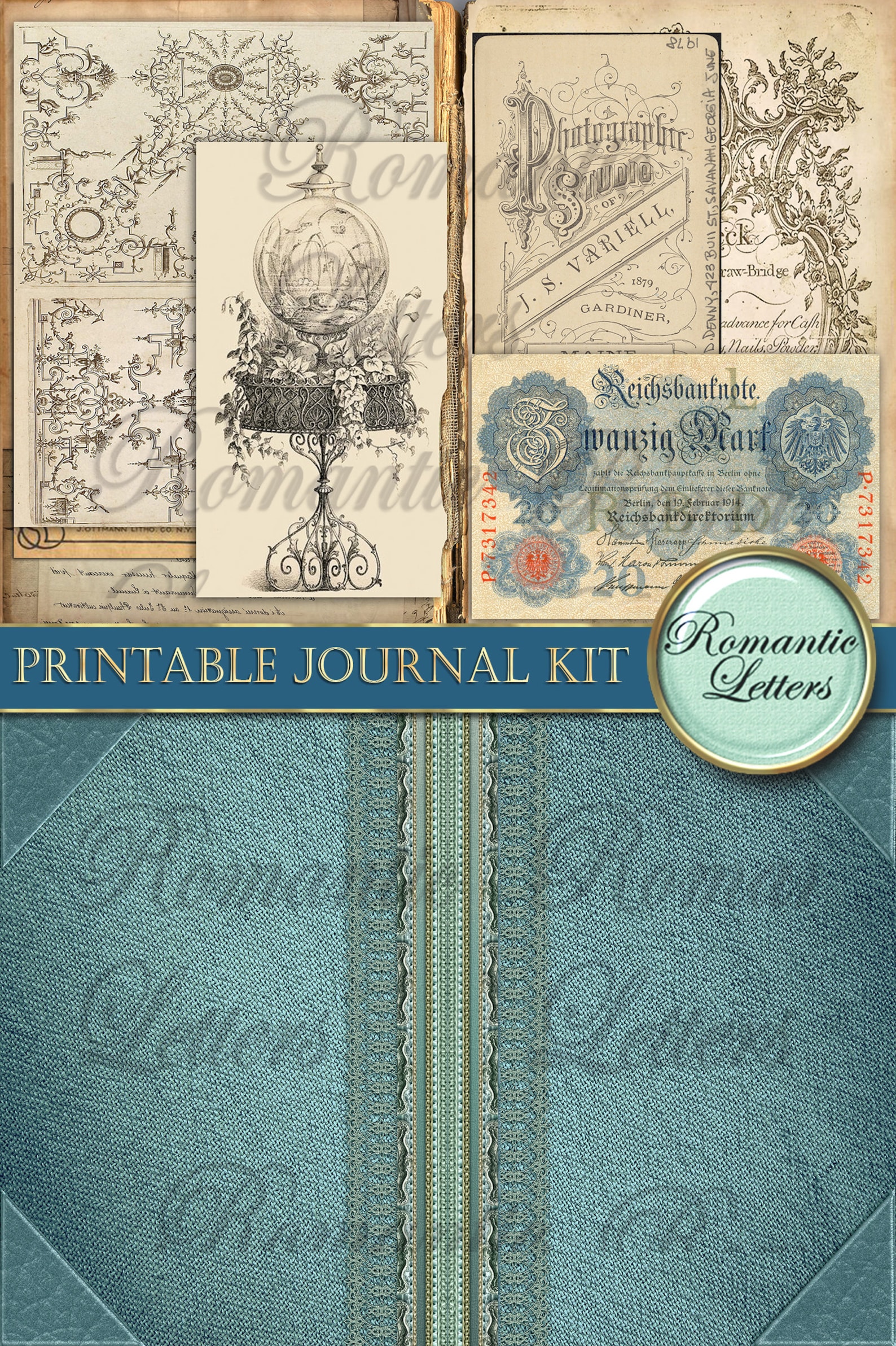 Digital Paper Pack Scrapbook Background Paper Digital - Etsy