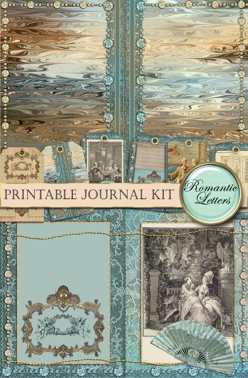 Craft Supplies & Tools Materials Art Journal Scrapbook Paper Junk ...