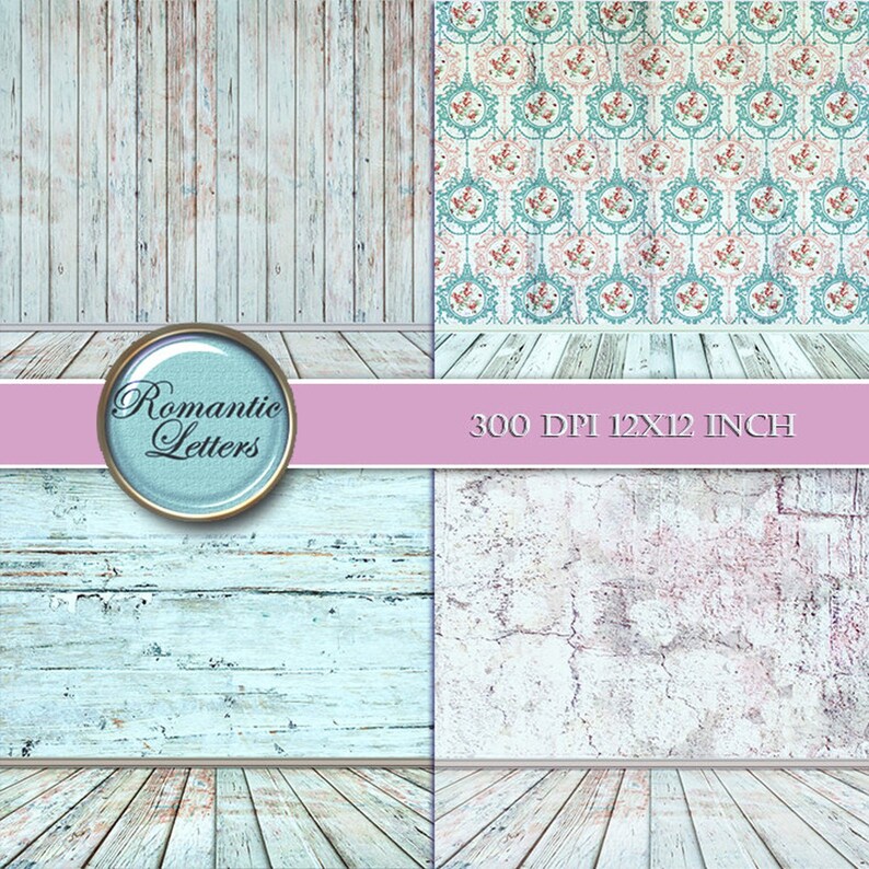 Digital Paper Wood Digital Scrapbook Paper Pack Wood Texture - Etsy