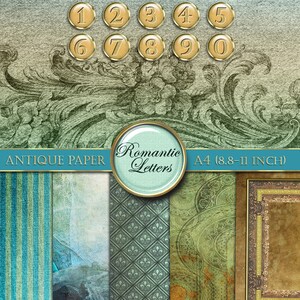 Digital Scrapbooking Paper Pack Leather Printable Decoupage Paper ...