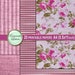 Digital Printable Linen Texture Digital Scrapbook Paper Pack Journal ...