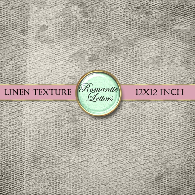 Digital Linen Texture Printable Scrapbook Paper Pack Fabric - Etsy