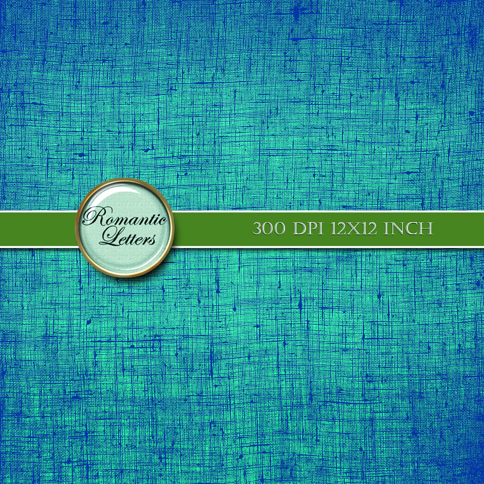 Digital Paper Pack Blue Linen Texture Digital Scrapbooking - Etsy