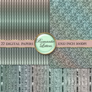Digital Printable Scrapbook Paper Pack Printable Craft Paper A4 8.5 X ...