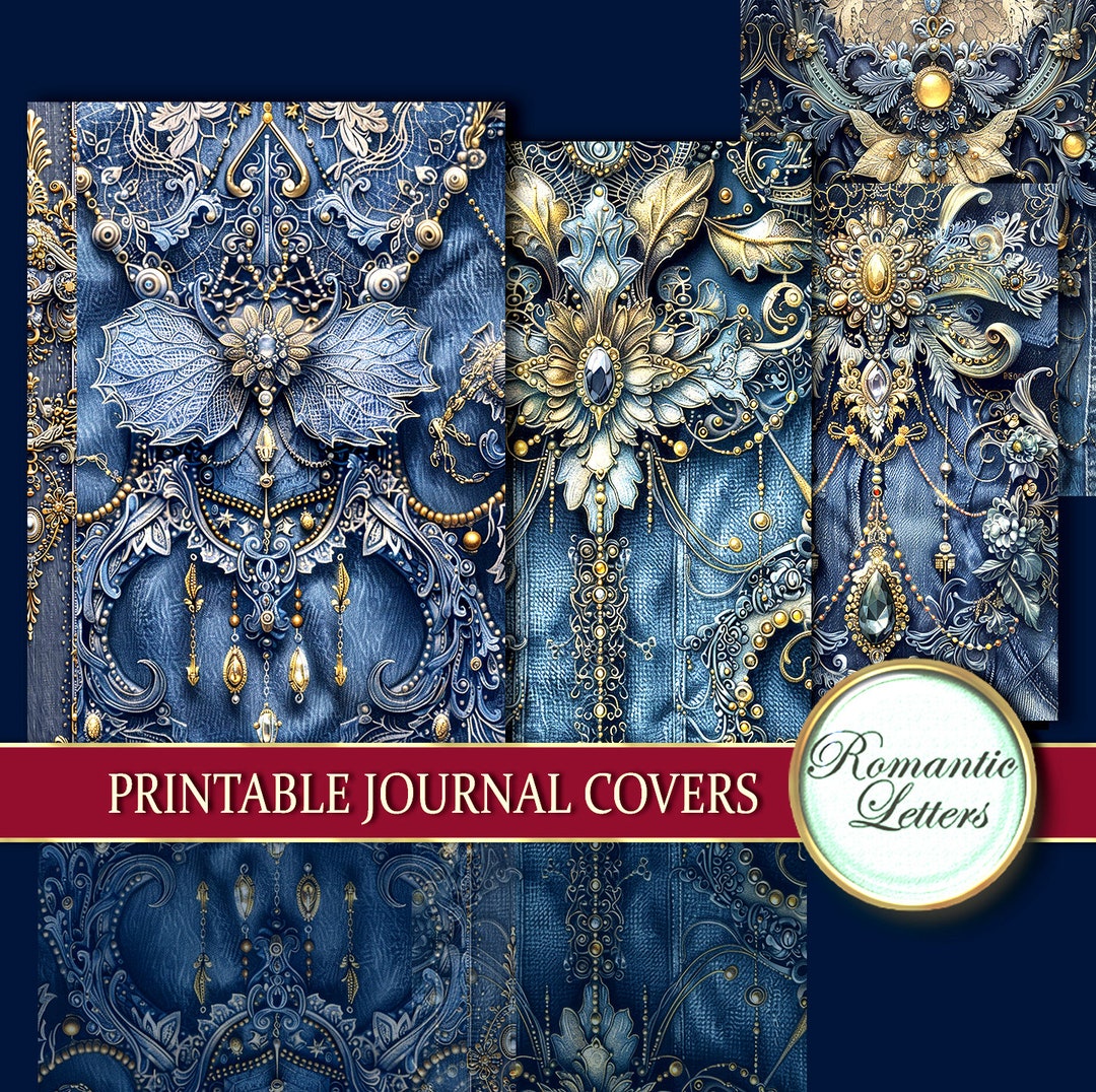 Printable Journal Covers Digital Printable Old Book Cover Fantasy Magic ...