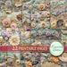 Digital Printable Scrapbook Paper Pack Junk Journal Paper Patchwork ...