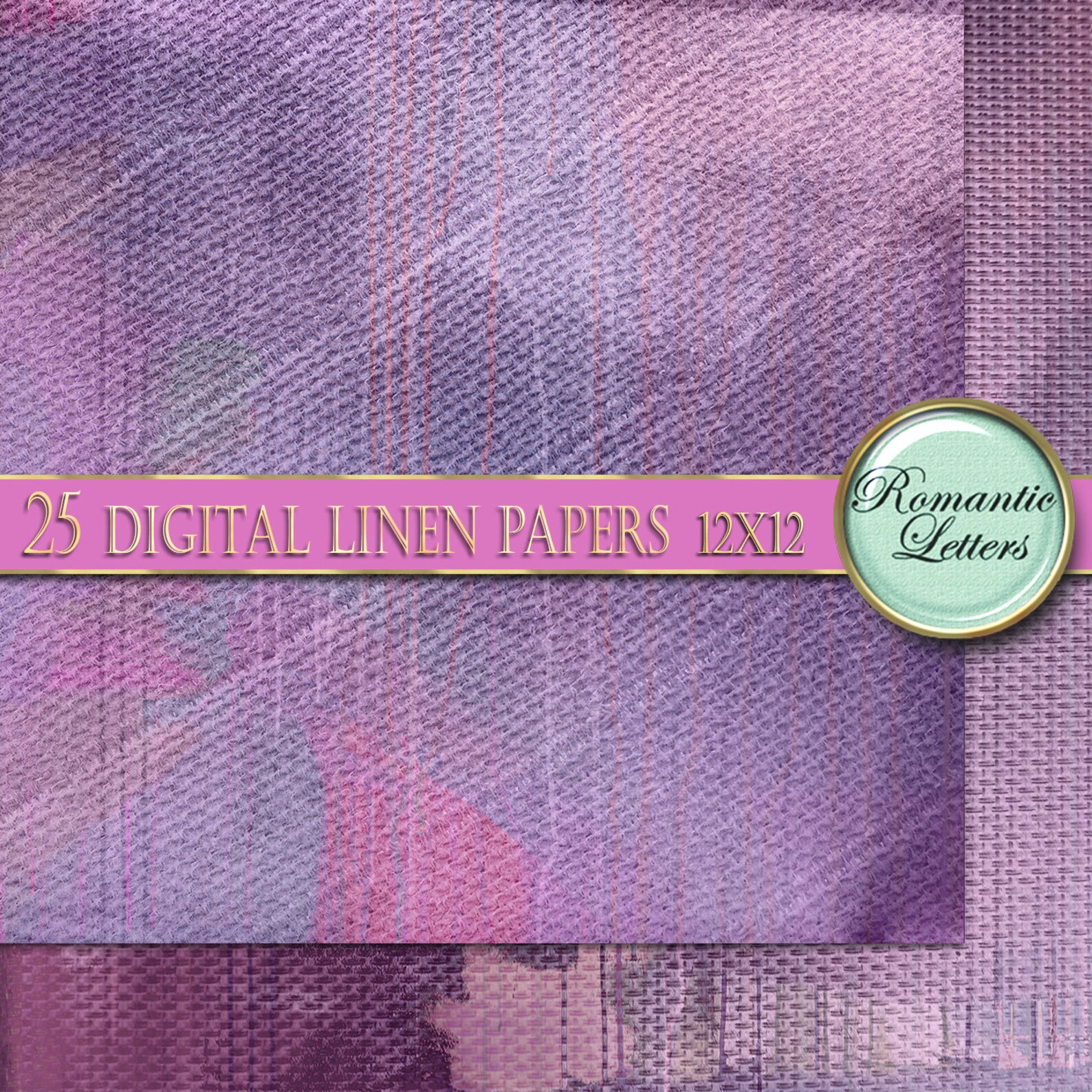 Linen Digital Paper Pack Linen Scrapbook Background Digital - Etsy