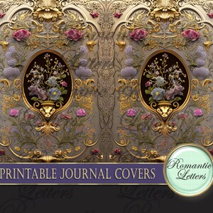 Printable Journal Covers Digital Scrapbooking Printable Junk Journal ...