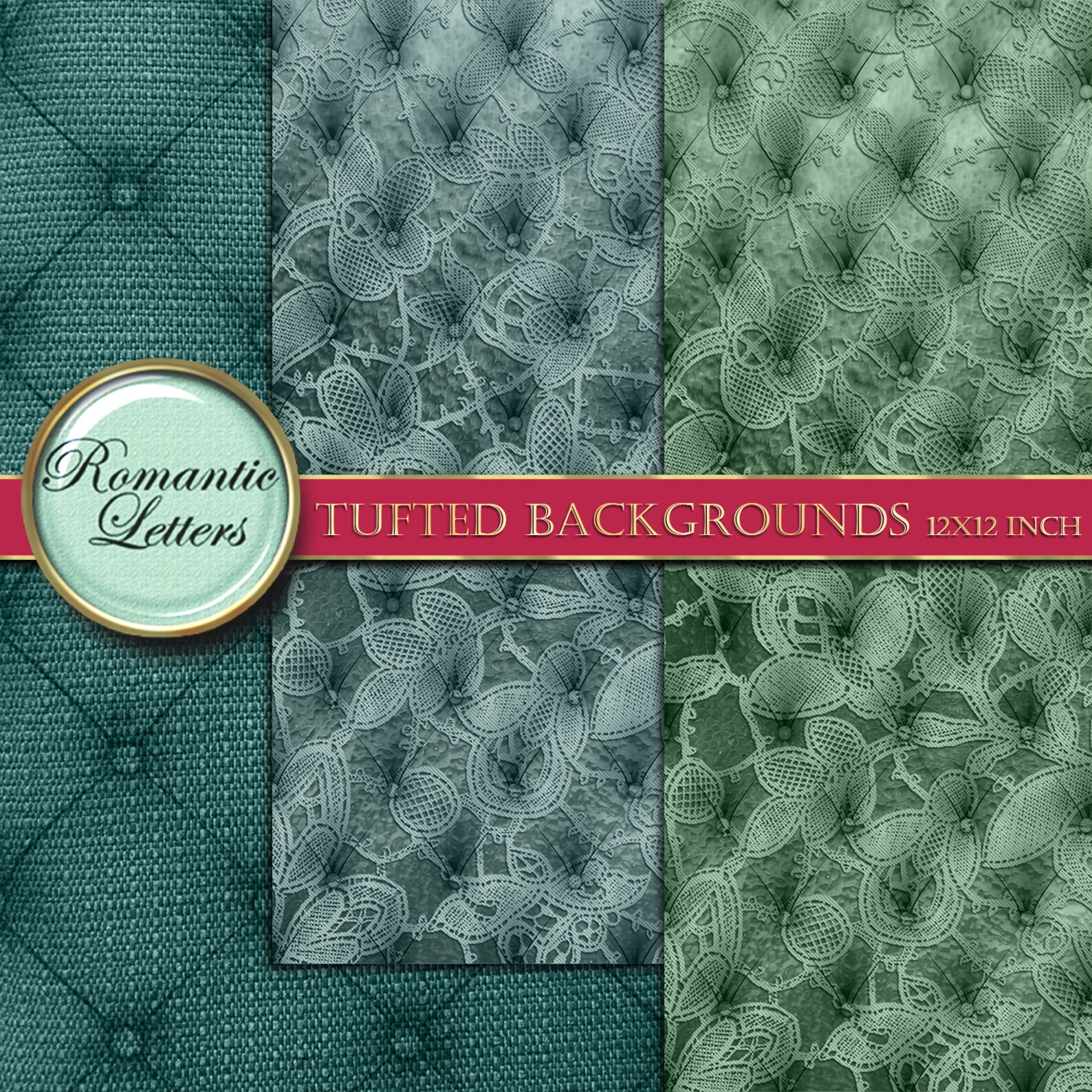 Vintage Digital Paper Pack Scrapbook Background Paper Tufted Backdrop ...