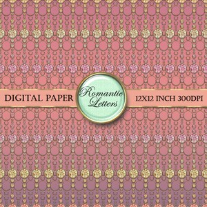 Vintage Digital Paper Pack Scrapbook Album Background Paper Printable ...