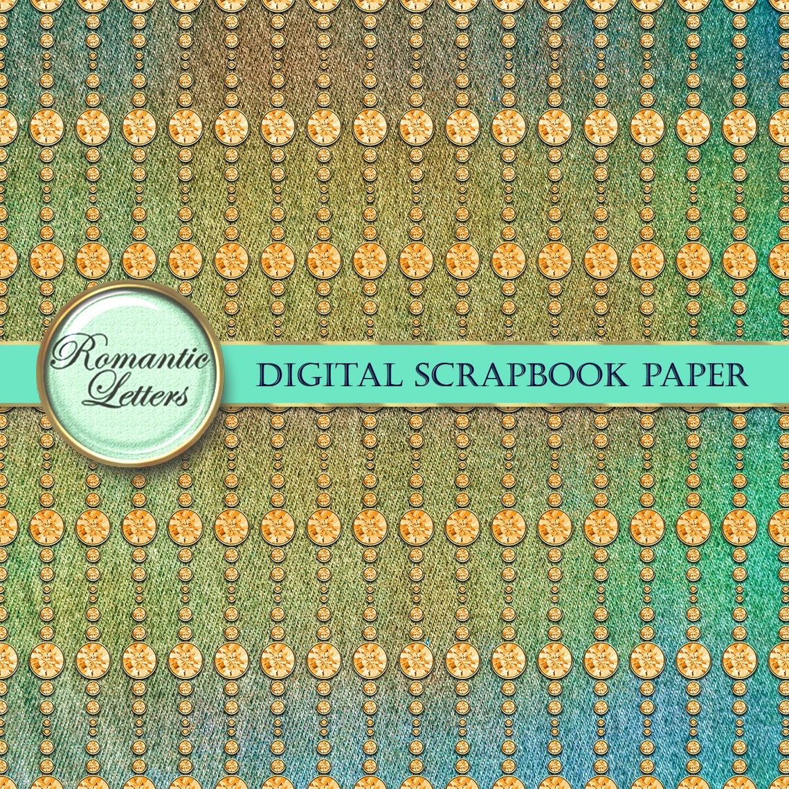 Vintage Digital Paper Pack Vintage Scrapbook Album Paper Linen - Etsy