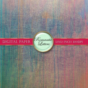 Linen Texture Digital Paper Pack Digital Scrapbook Paper Vintage ...