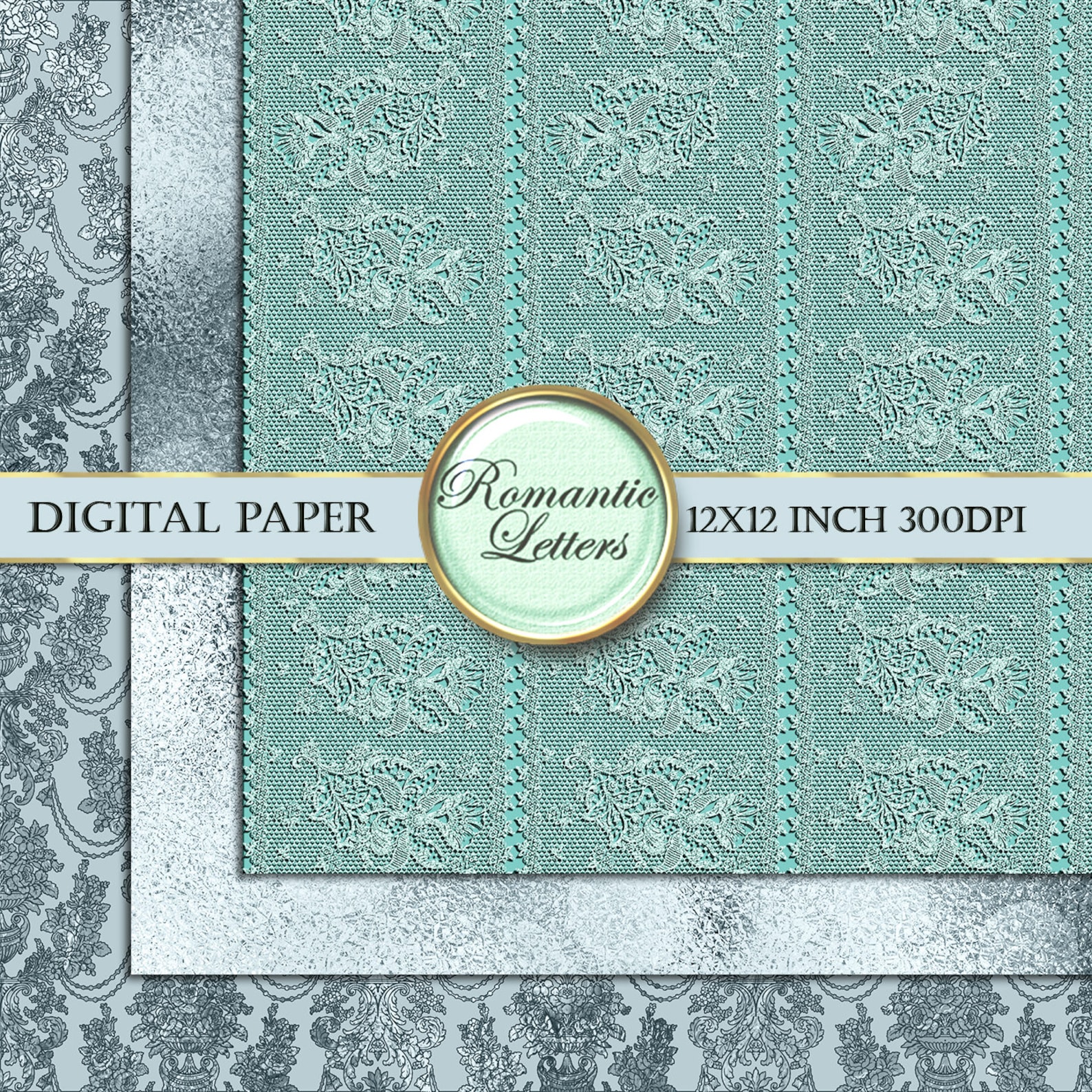 Digital Wedding Scrapbook Album Paper Background Printable Paper ...