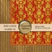 Digital Paper Damask Gold Digital Paper Red Gold Digital - Etsy