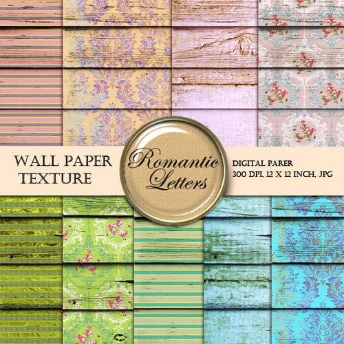 Digital Paper Old Wood Texture Background Wood Scrapbook Paper - Etsy