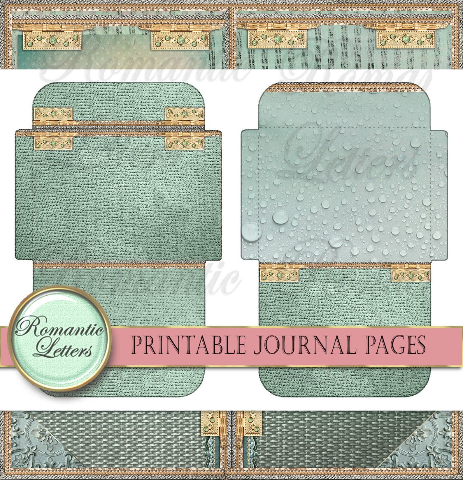 Printable Junk Journal Kit Printable Junk Journal Paper Craft - Etsy