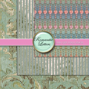 Gold Digital Scrapbooking Paper Pack Digital Gold Paper Printable ...