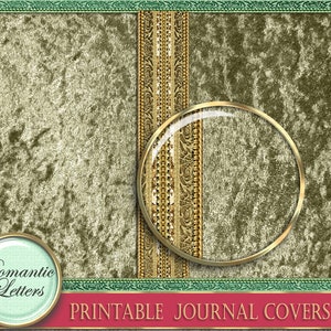Printable Junk Journal Covers Kit Digital Scrapbook Cover Digital ...