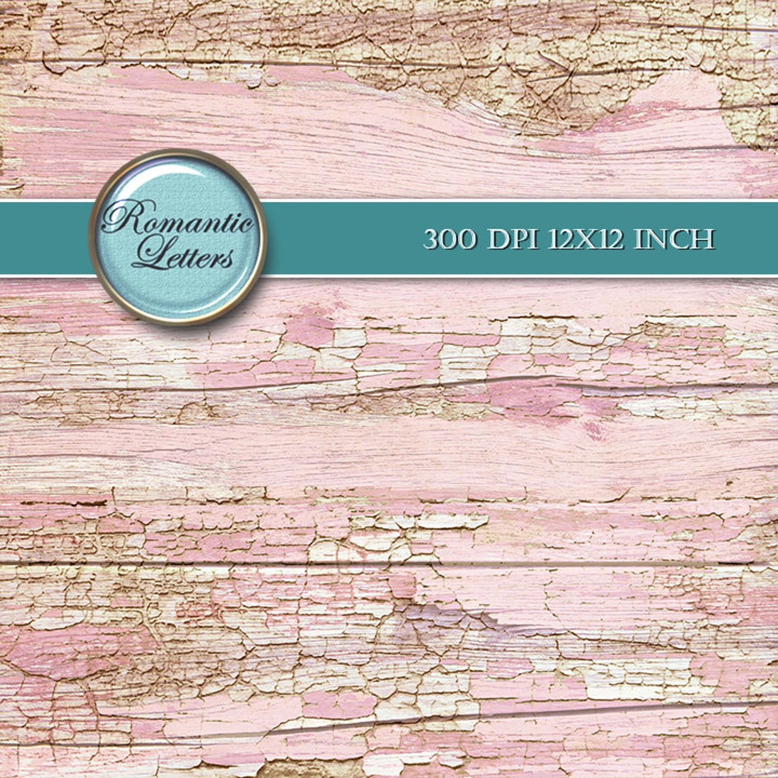 Shabby Chic Digital Scrapbook Paper Pack Pink Floral Digital Printable ...