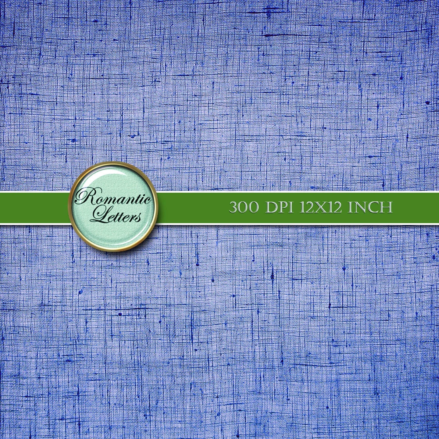 Digital Paper Pack Blue Linen Texture Digital Scrapbooking Paper ...