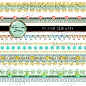 Christmas Clip Art Gold Glitter Clip Art Christmas Digital Scrapbook ...