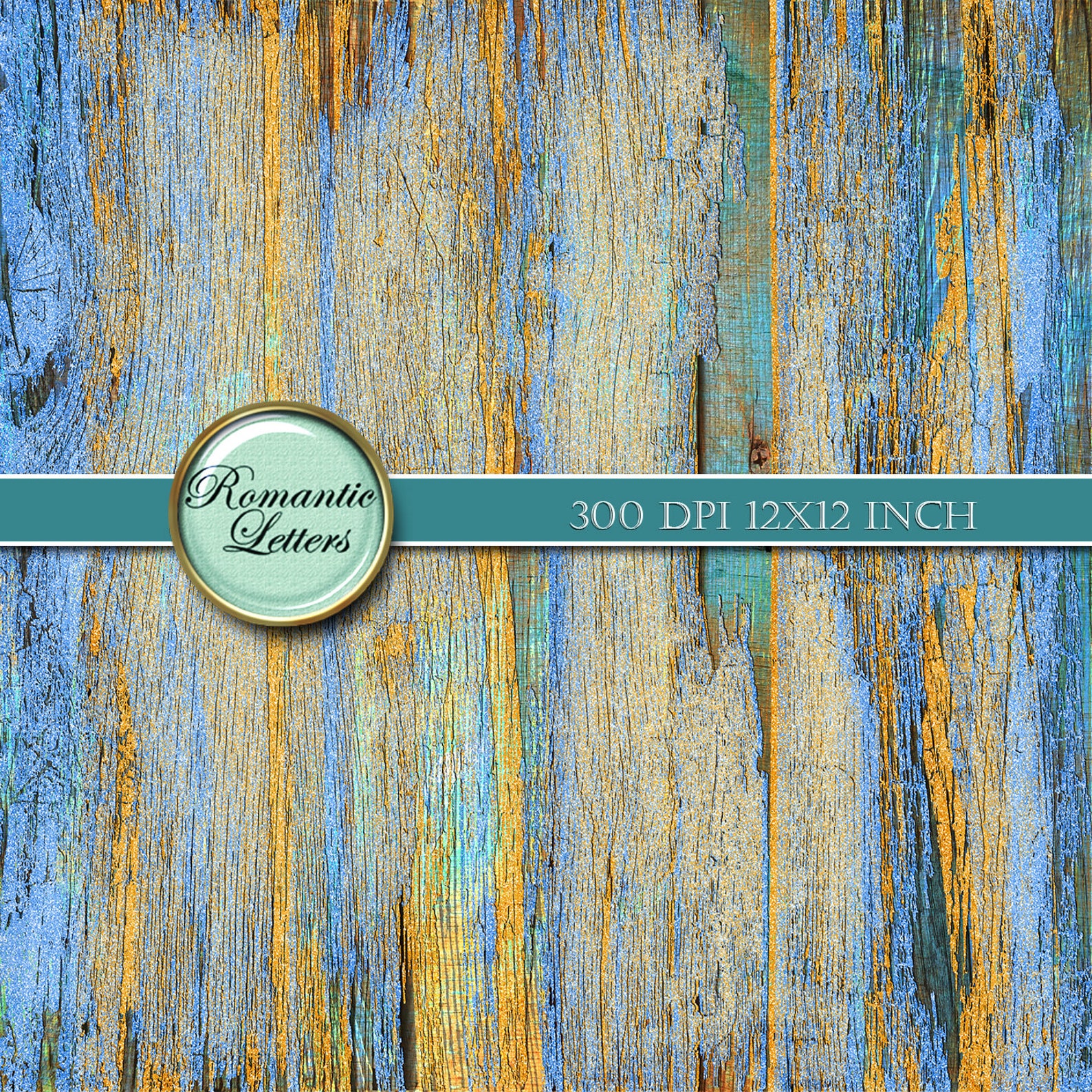 Digital Scrapbook Album Background Paper Blue Digital - Etsy