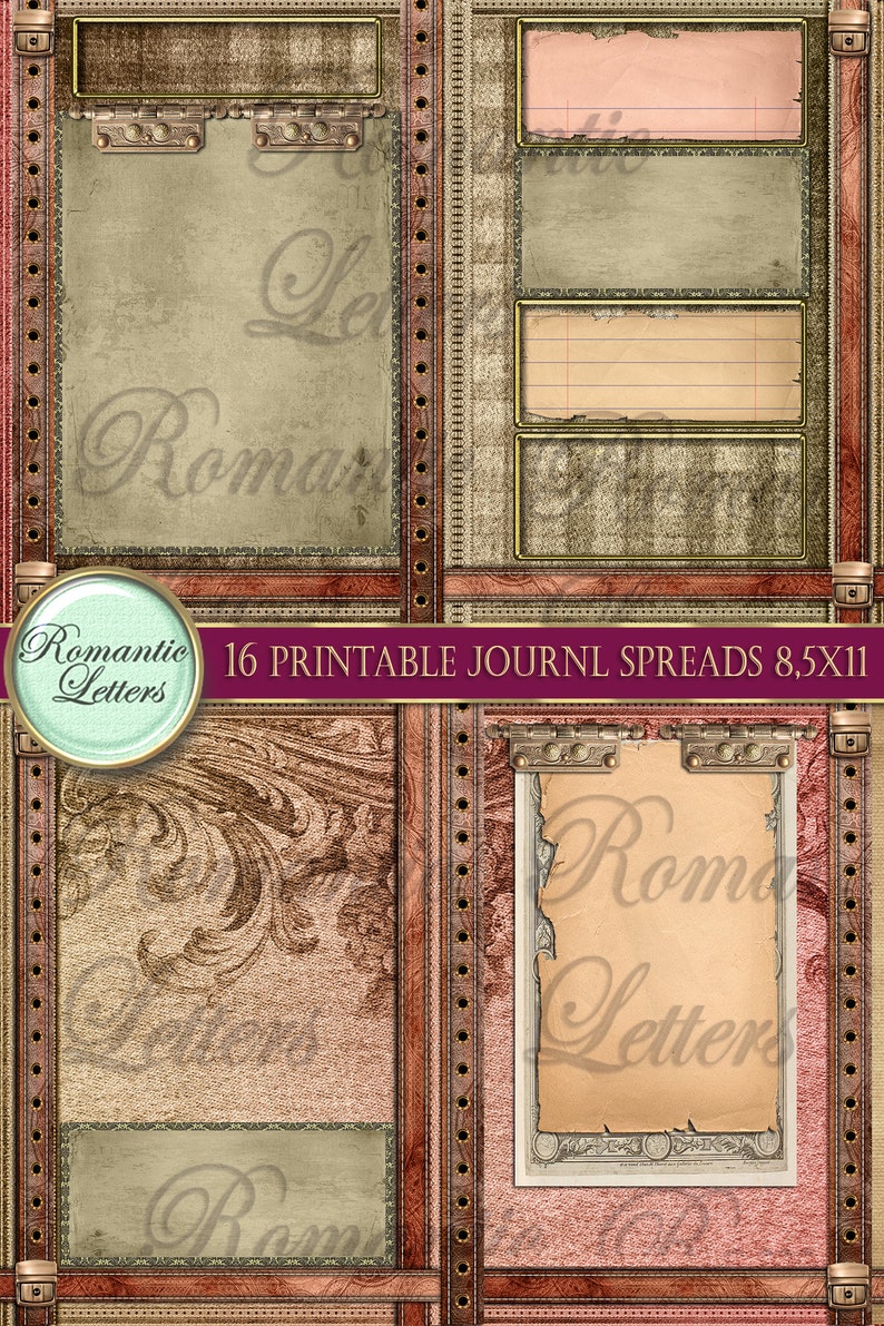 Digital Paper Pack Scrapbook Background Paper Digital - Etsy