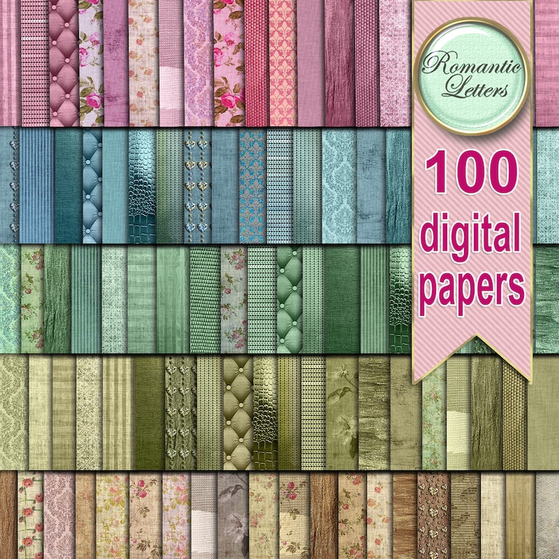 Scrapbook Paper - Etsy