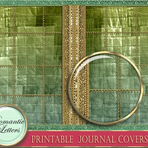 Printable Junk Journal Covers Kit Digital Scrapbook Cover Digital ...