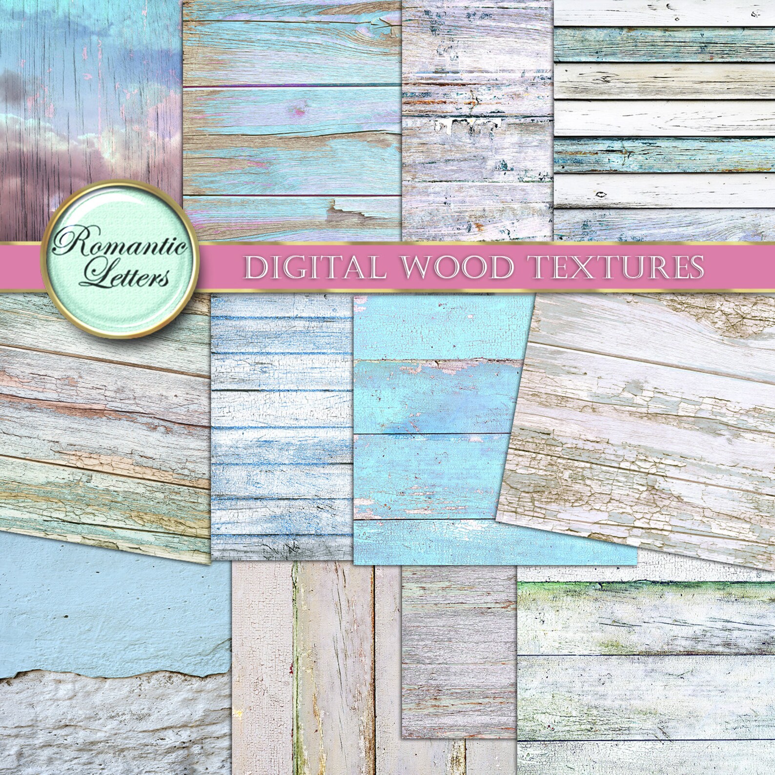 Digital Paper Background Wood Texture Wood Digital Scrapbook | Etsy